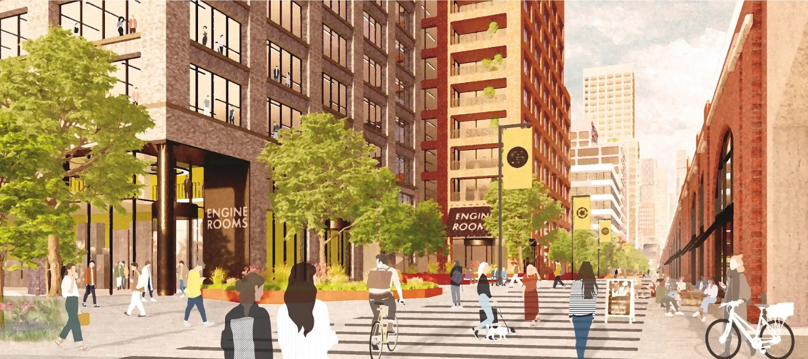 £1.7bn innovation district and neighbourhood in Manchester opens its ...